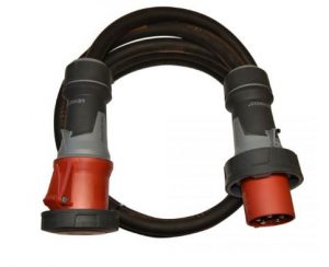 63AMP 3 PHASE PLUG TO 125AMP 3 PHASE SOCKET extension | Clarke Cable