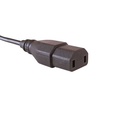IEC C17 2 Pole 10A Straight Female Connector | Clarke Cable